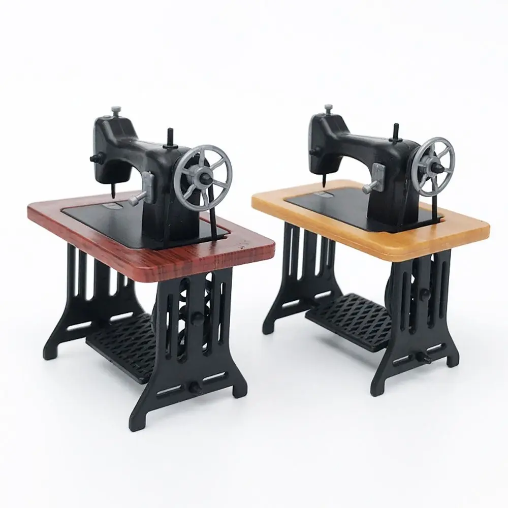 Retro-Sewing-Machine-1-24-Dollhouse-Miniature-Furniture-Knitting-Tool ...