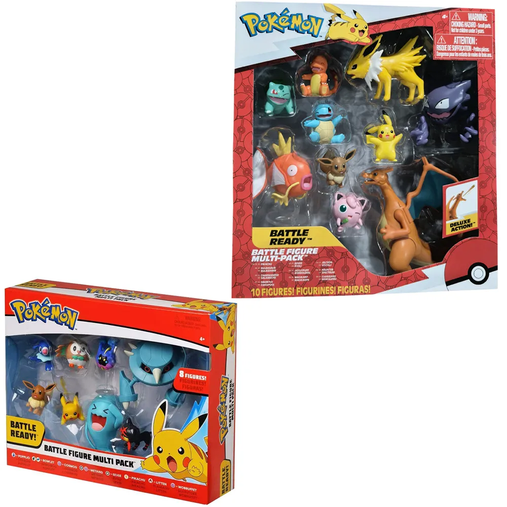 10Pcs-Set-Pokemon-Ultimate-Battle-Figures-Toys-Litten-Charizard-Haunter ...