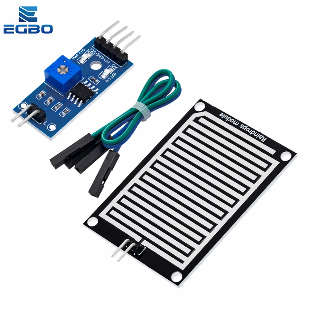 1PCS-EGBO-Snow-Raindrops-Detection-Sensor-Module-Rain-Weather-Module ...