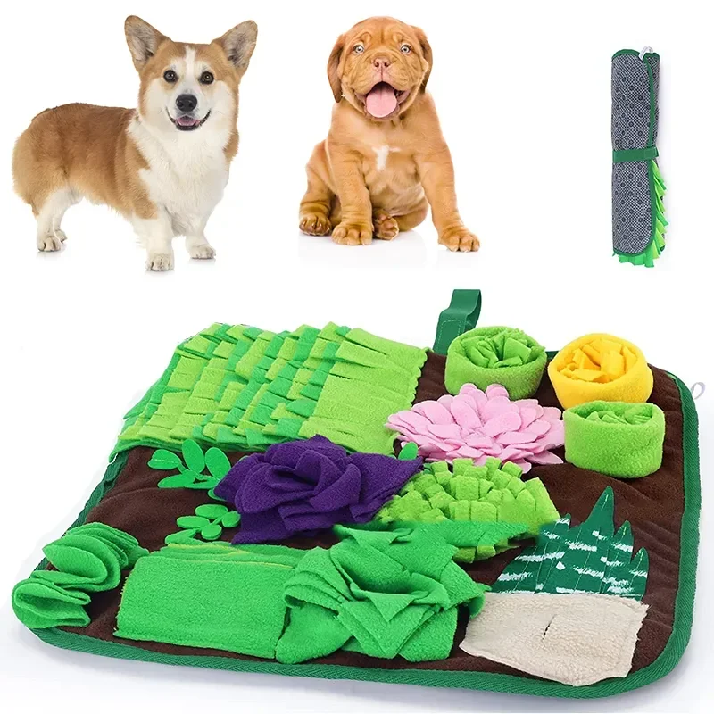Pet-Dogs-Snuffle-Mat-Pet-Leak-Food-Anti-Choking-Mat-Cat-Dog-Training ...