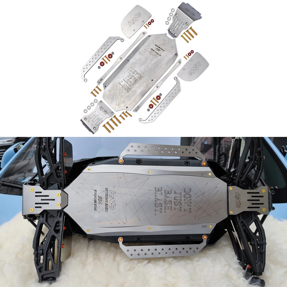 GPM Metal Stainless Steel Chassis Armor Bottom Protection Plate for ...