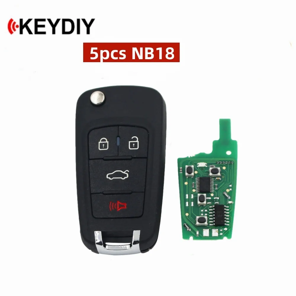 5pcs-KEYDIY-NB-series-NB18-Multi-Functional-Universal-Remote-Car-Key ...