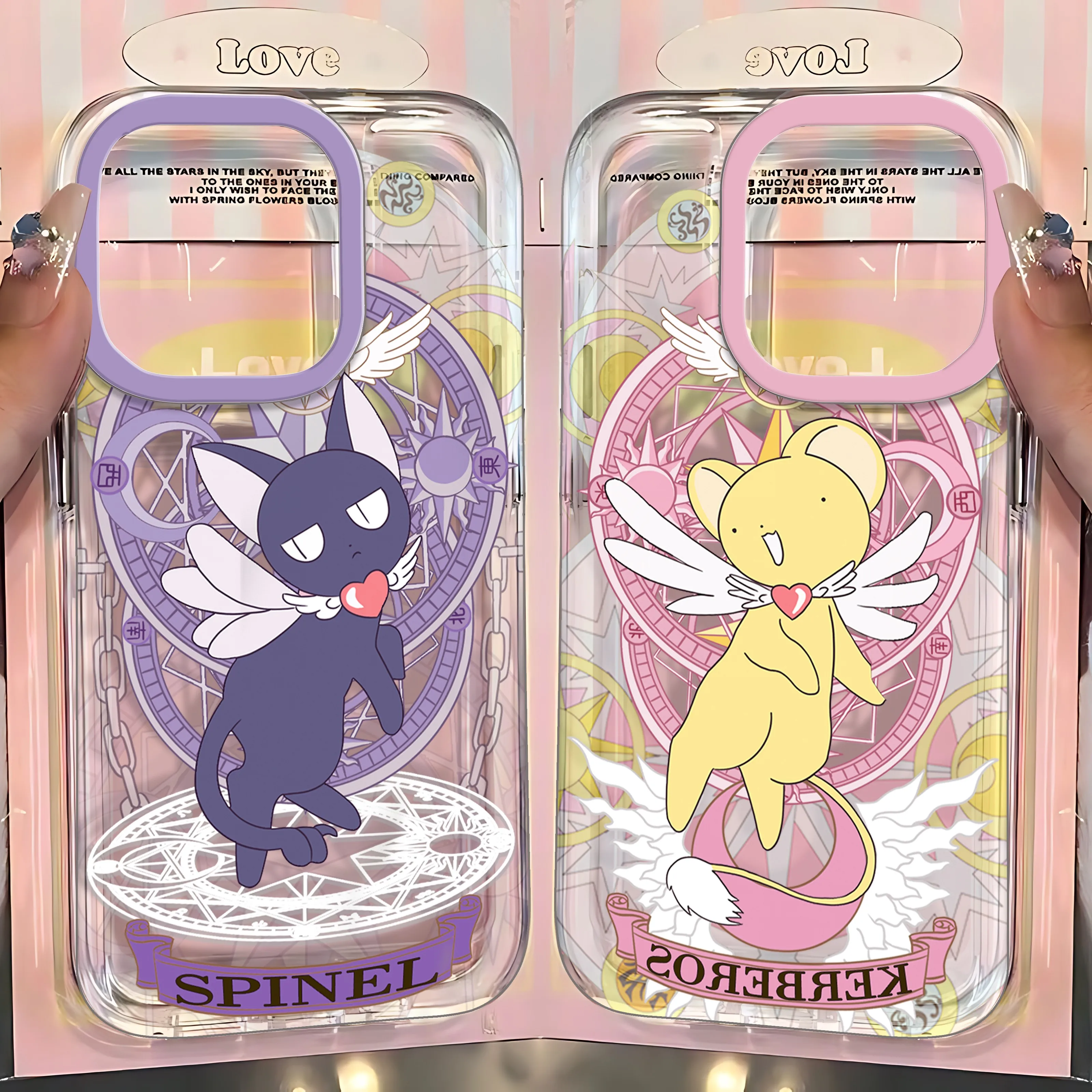 Card-Captor-SAKURA-Cartoon-Clear-Space-Phone-Case-For-iPhone-11-12-13 ...