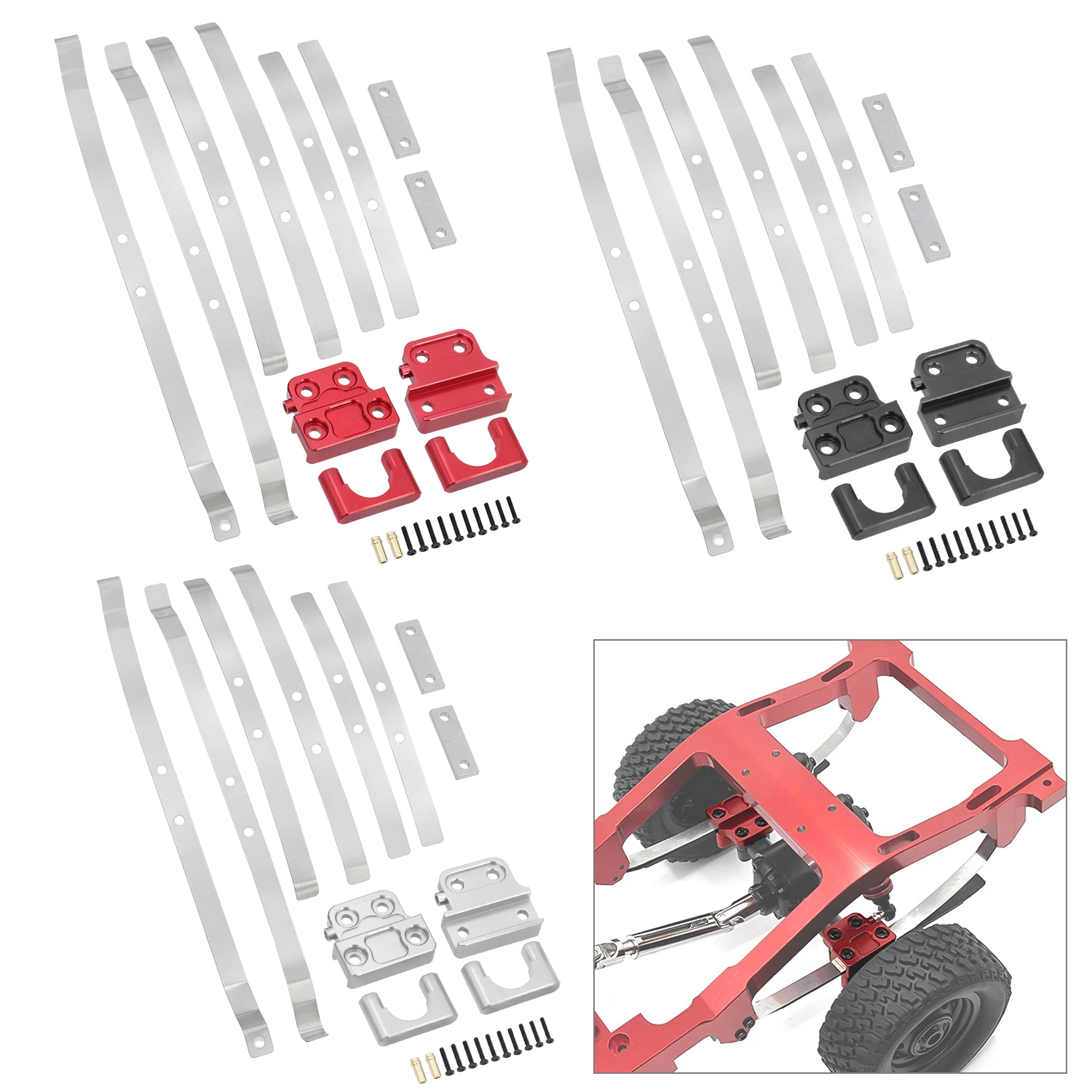 MN-1-12-MN82-LC79-Metal-Rear-Axle-Fixing-Spring-Plate-Spring-Fastenings ...