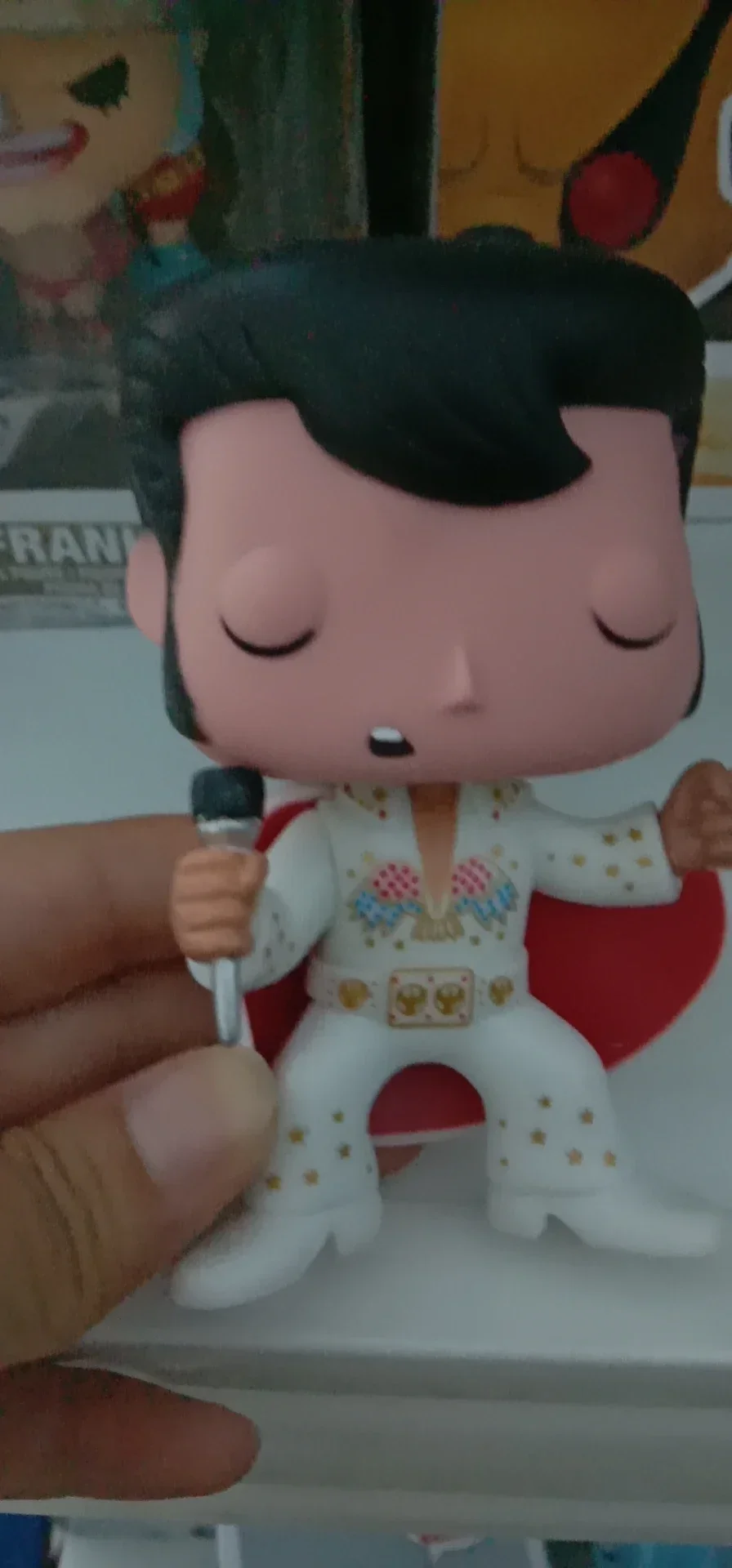 2025 FUNKO POP 1950's Elvis 02# Golden 1970's Elvis 03# Figuras de acción de vinilo limitadas ...