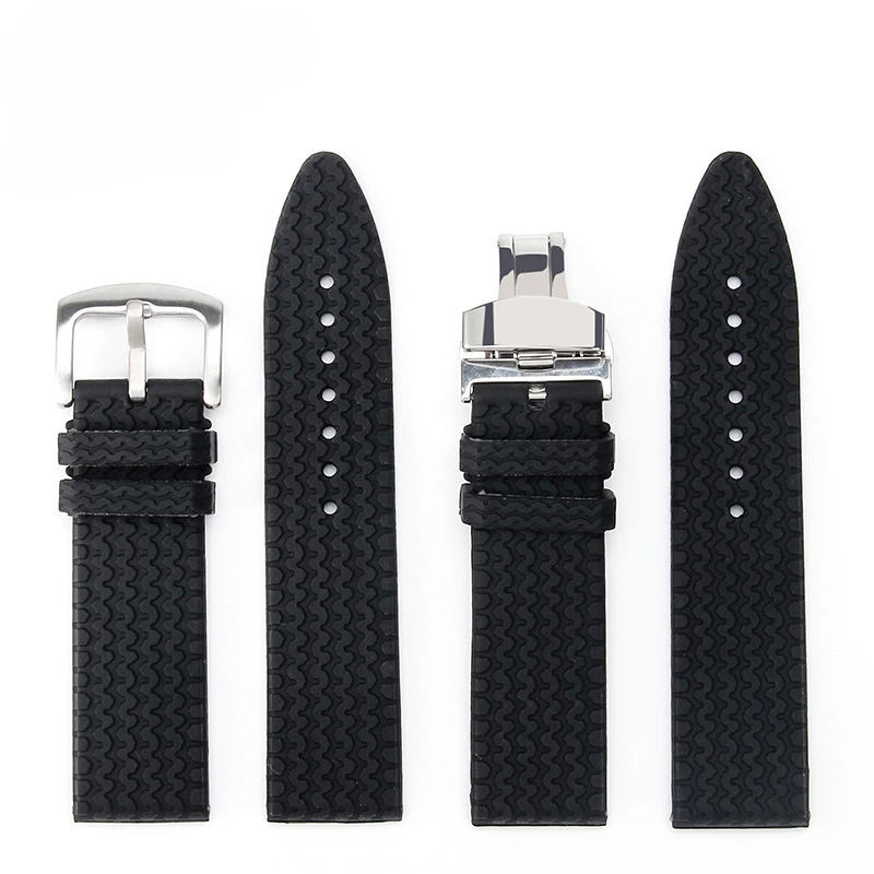 Rubber Watch Strap for Chopin Chopard Series Sports Mechanical Men ...