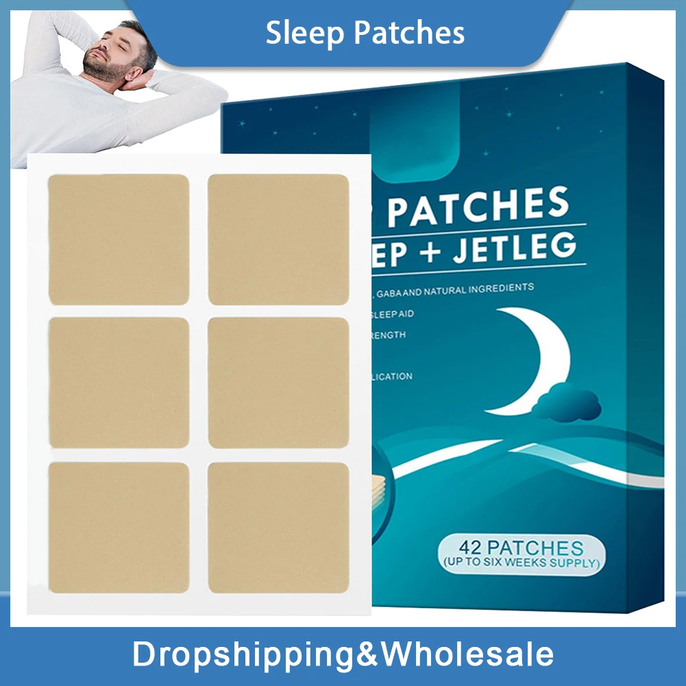 Sleep-Patches-Non-Addictive-Sleep-Aids-with-Melatonin-42-PCS-Sleeping ...
