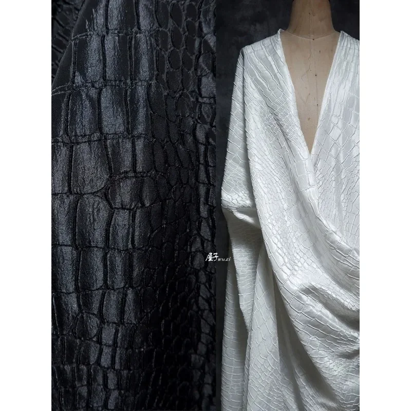 Solid-Color-Crocodile-Pattern-Irregular-Dark-Grain-Three-dimensional ...
