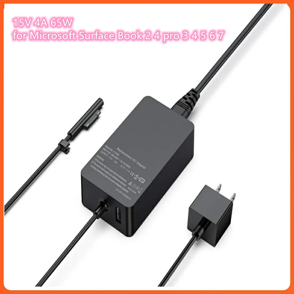 Charger-for-Microsoft-surface-book-pro-3-4-5-6-7-power-adapter-Supply ...