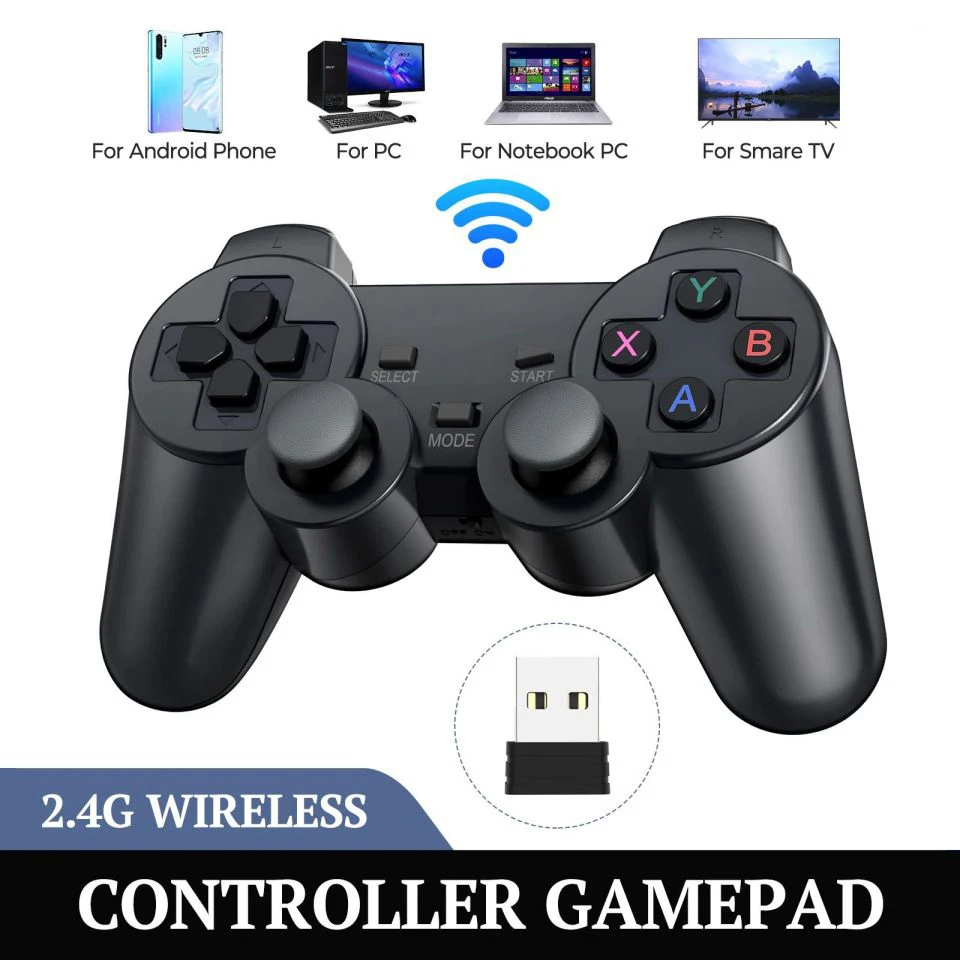 20000+ Game Stick 4K Video Game Consoles 2Pcs 2.4G Wireless Gamepad ...