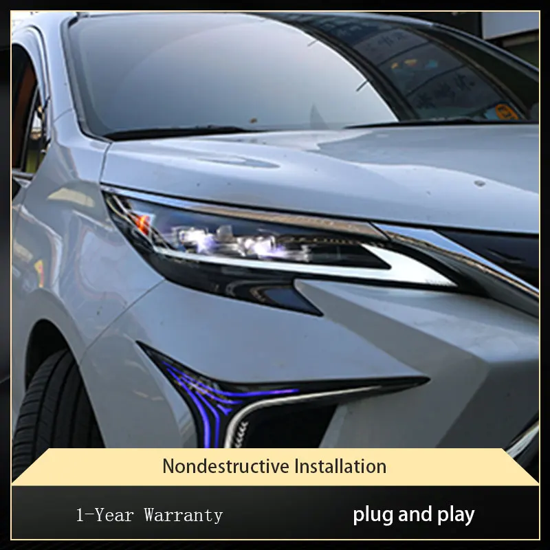 Car-Lights-For-Toyota-Sienna-2021-2023-LED-Headlight-2023-Newest-Design ...