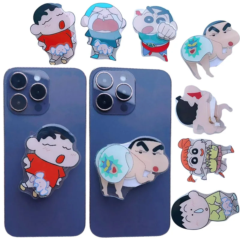 Crayon-Shin-chan-Phone-Socket-Folding-Holder-Stand-3D-Cute-Cartoon ...
