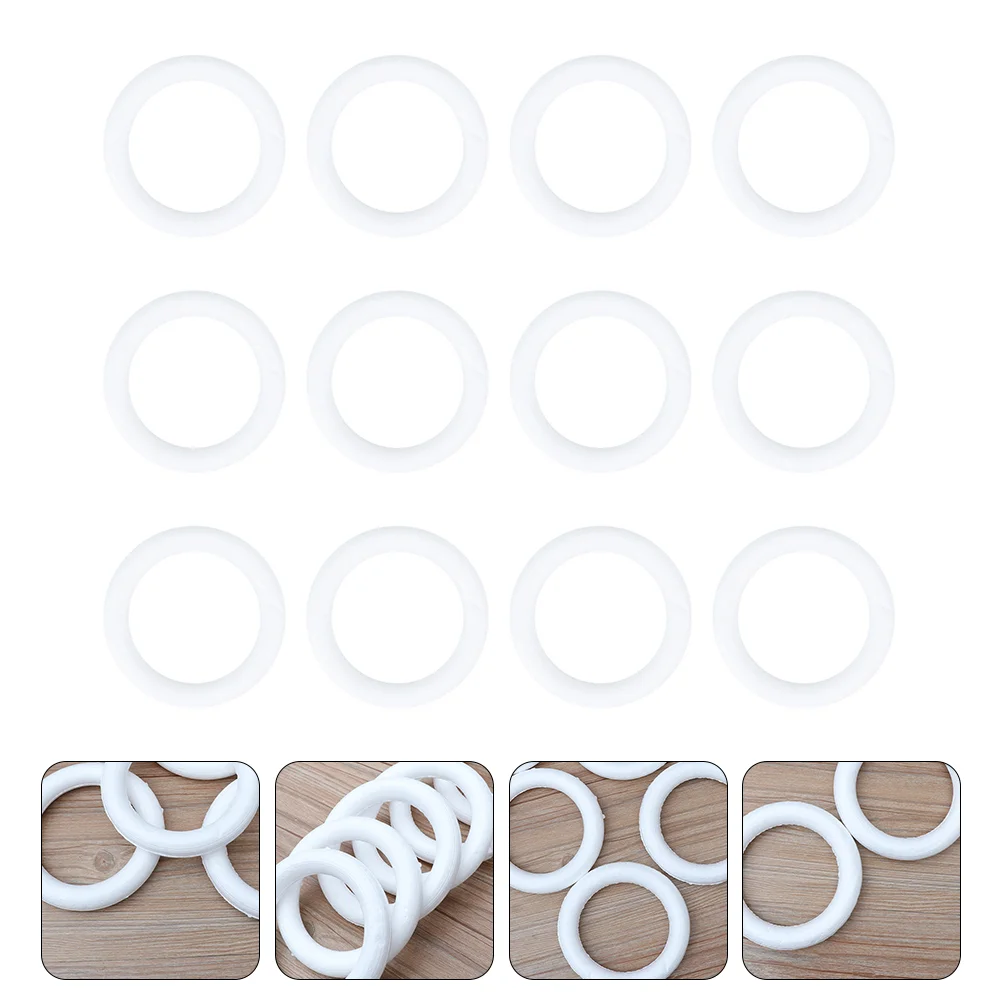 Wreath Polystyrene Styrofoam Circle Craft Rings Ring Diy Shapes Crafts ...