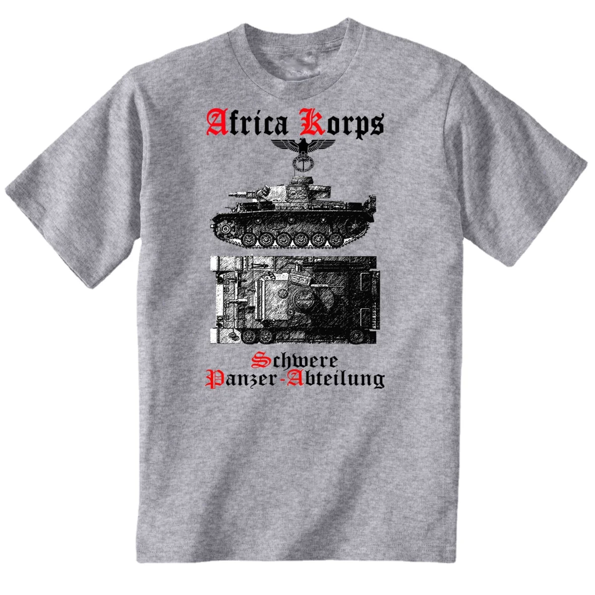 WWII Bundeswehr Africa Corps Heavy Panzer Department Panzer III Tiger ...