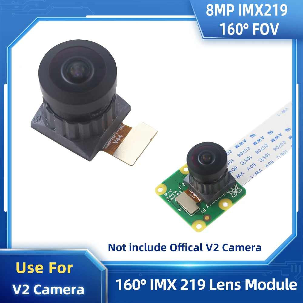HD-8MP-Raspberry-Pi-Camera-Module-160-FOV-IMX219-Sensor-for-Raspberry ...