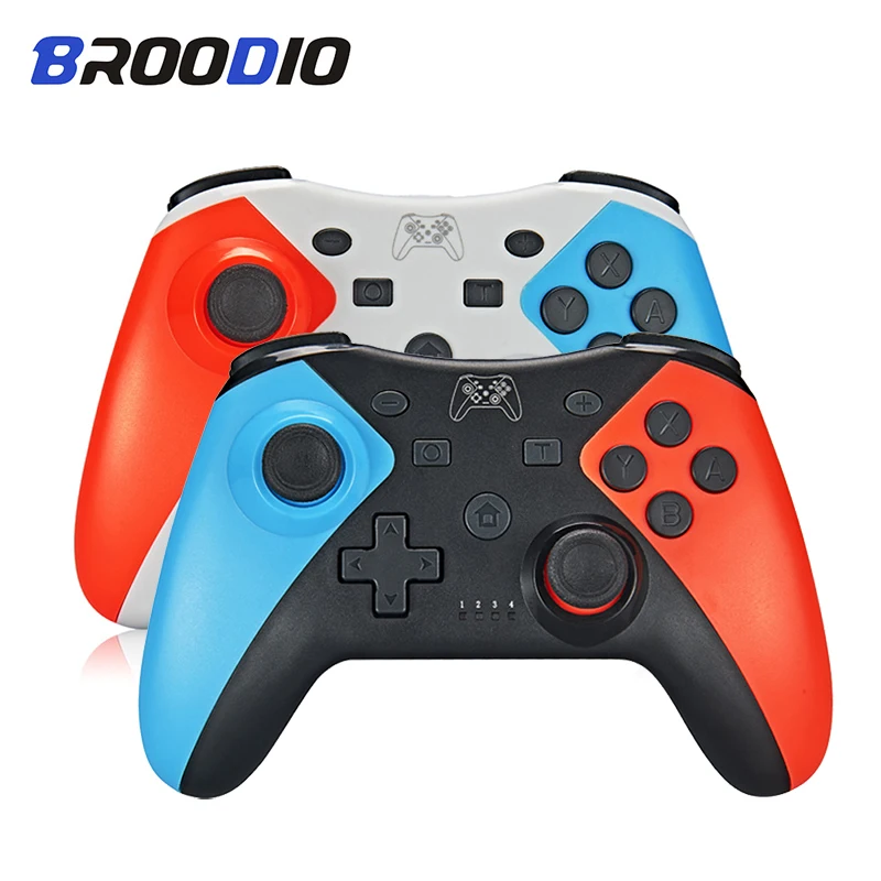 BROODIO-Bluetooth-Wireless-Switch-Controller-Compatible-Nintendo-Switch ...
