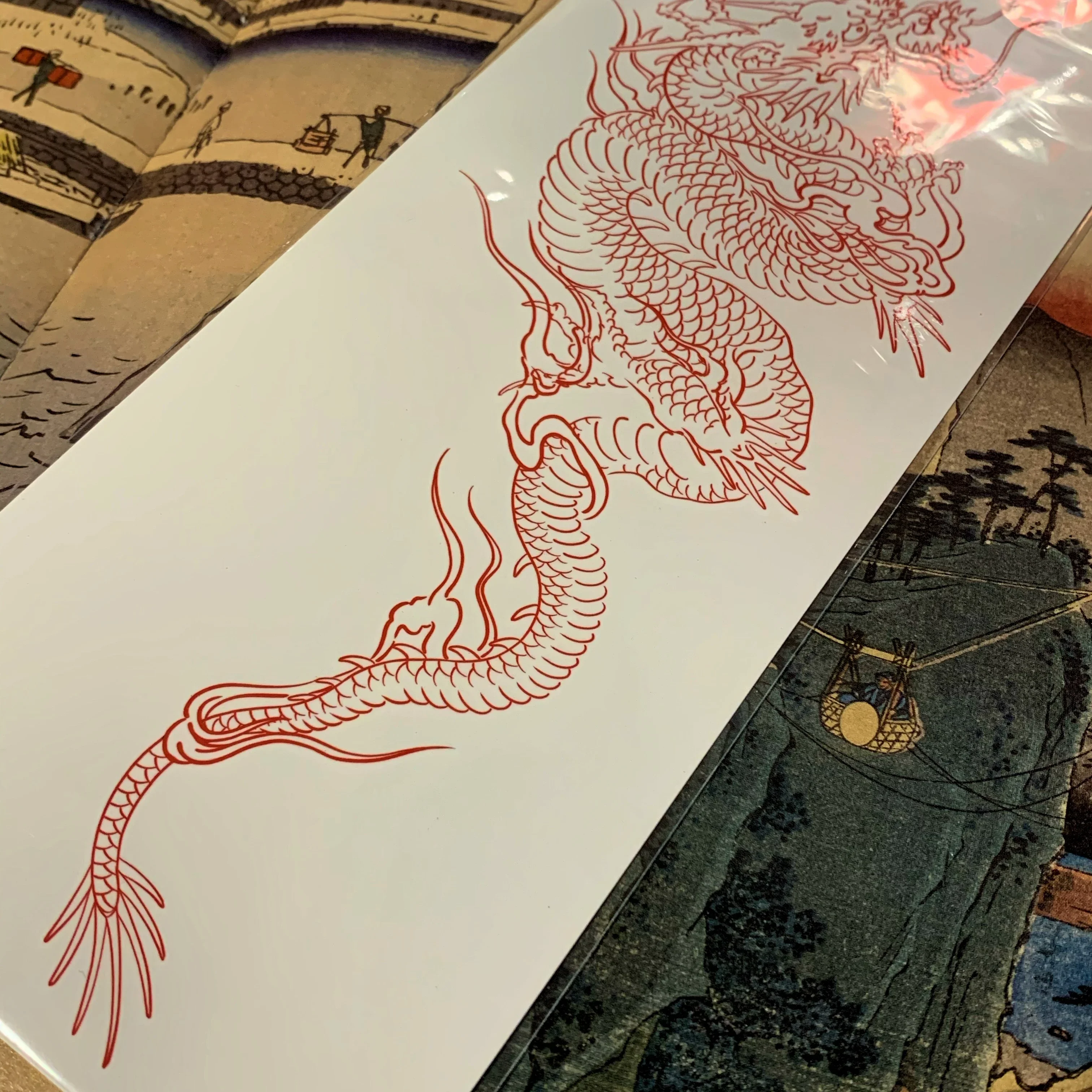 Chinese Dragon Tattoo Leg