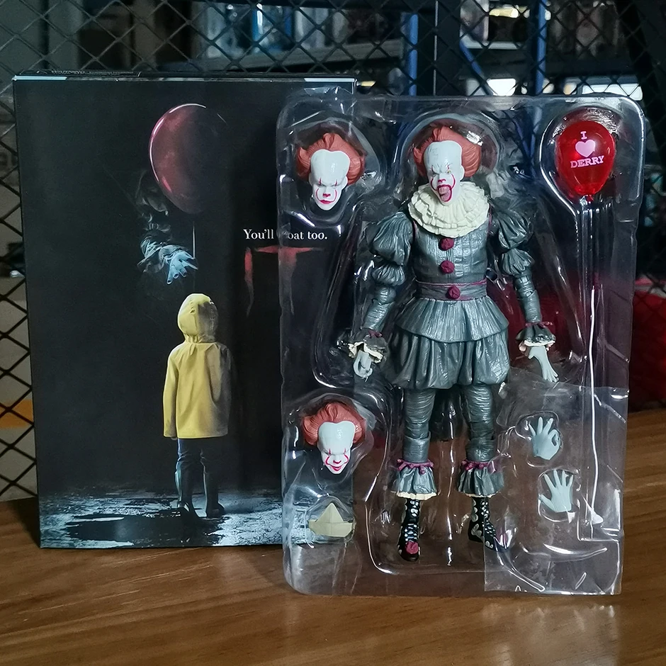 NECA-The-Clown-Pennywise-Horror-Action-Figure-Figurine-Collection-Model ...