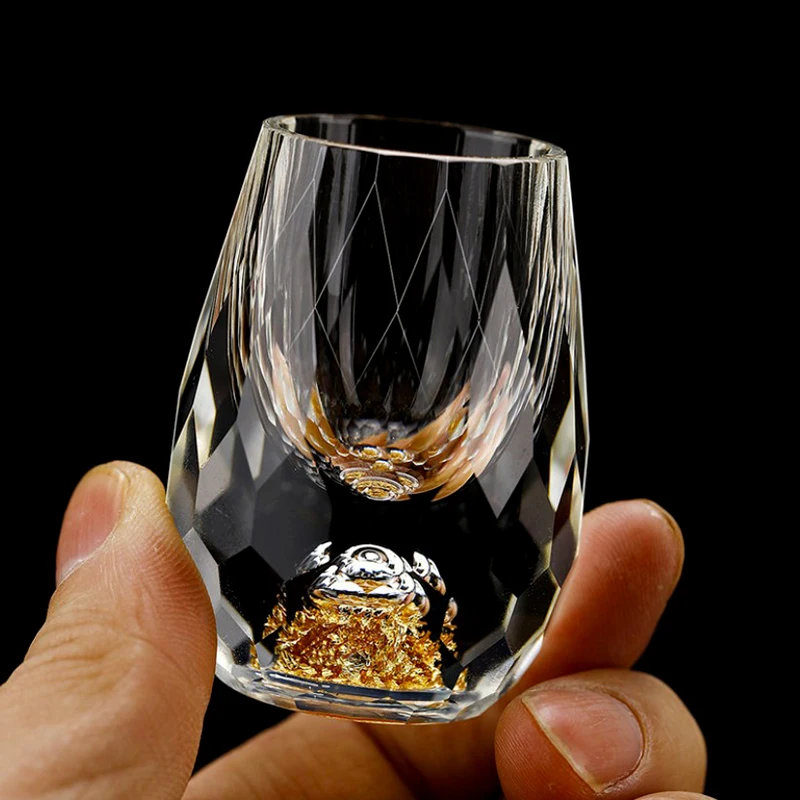 Creative-Crystal-Vodka-Glass-Sake-Liquor-Licor-Bar-Licor-Double-Bottom ...