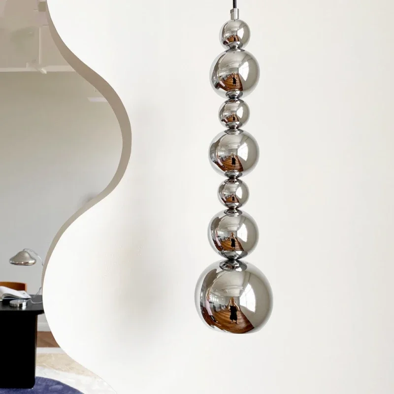 Nordic Modern Bedroom Bedside Multi Ball Pendant Lamp Creative Living ...