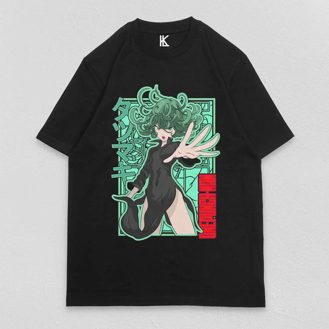 Tatsumaki T-shirt One punch Man Anime Manga Villain Kawaii Funny Shirt ...