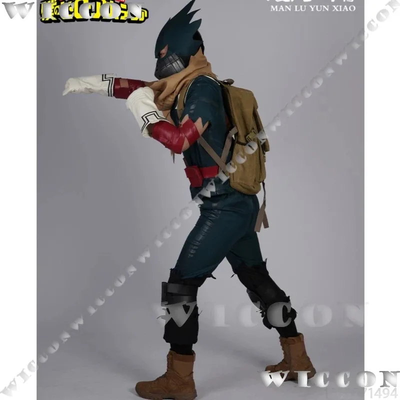 Midoriya izuku meu anime herói deku academia cosplay traje batalha ...