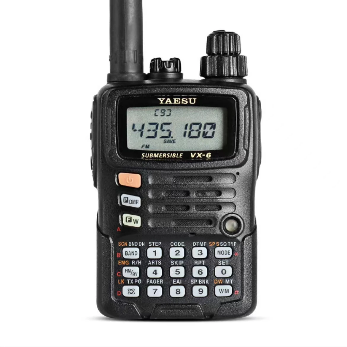 Yaesu VX 6 Original Genuine 144/430MHz Digital/Analog Handheld Transceiver C4FM/FDMA Waterproof ...