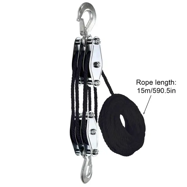 Rigging A Block And Tackle Pulley System 6 Pulley Block Tackle. How To