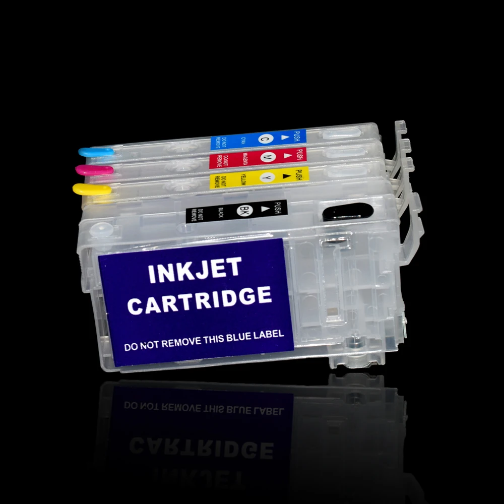 812 812XL Refillable Ink Cartridge With Chip For Epson WorkForce WF ...