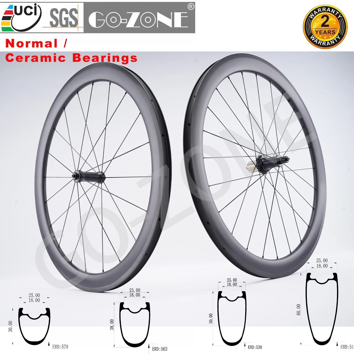 Juego-de-ruedas-de-carbono-700c-llanta-Tubular-sin-c-mara-con-freno-UCI ...
