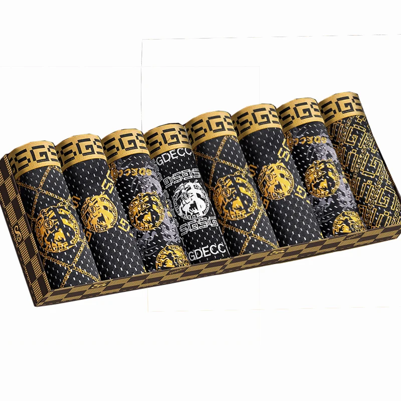 8-pz-Boxer-da-uomo-intimo-antibatterico-personalit-stampato-Boxer ...