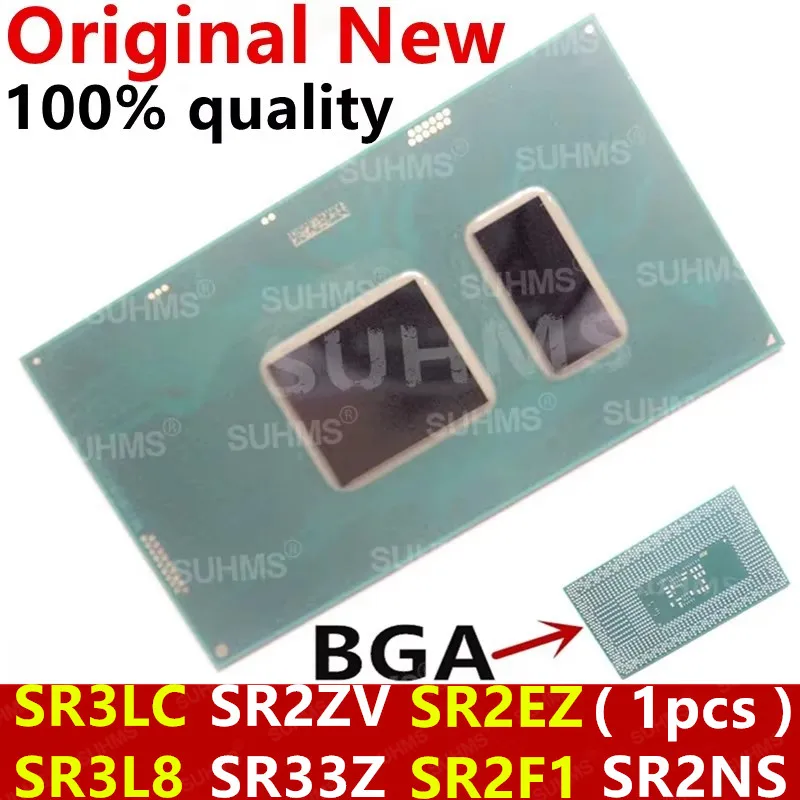 100% New SR3LC i7-8550U SR3L8 i7-8650U SR2ZV i7-7500U SR33Z i7-7600U ...