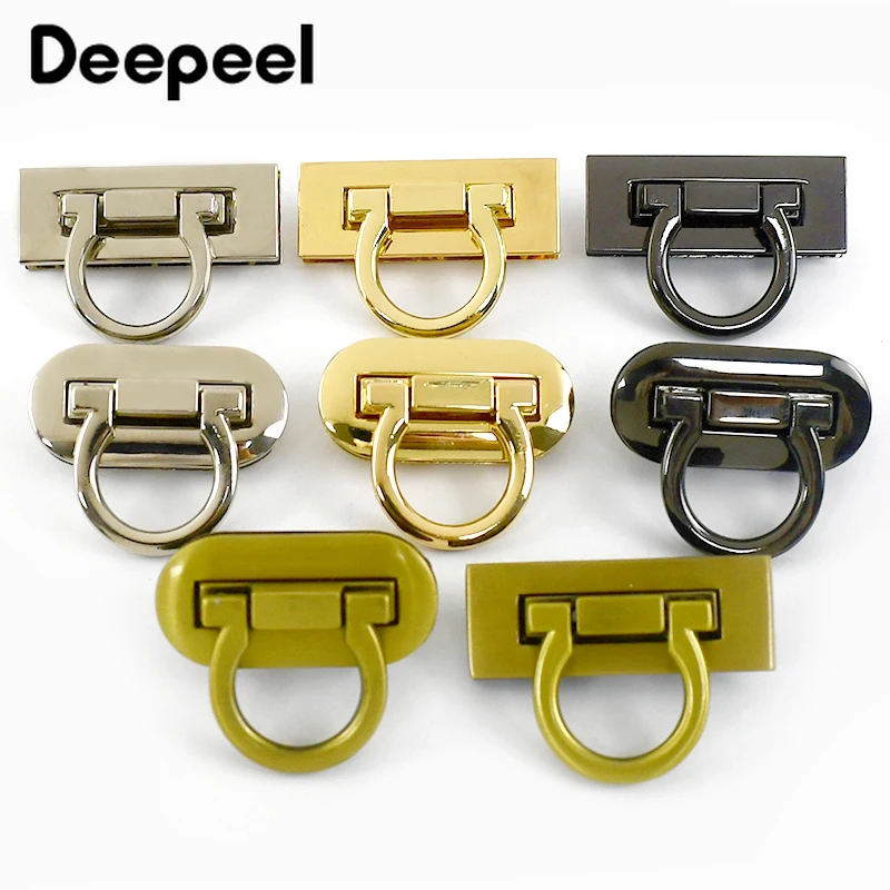 2Pcs-Deepeel-Metal-Turn-Twist-Lock-Clasp-Bags-Closure-Buckle-Handbag ...