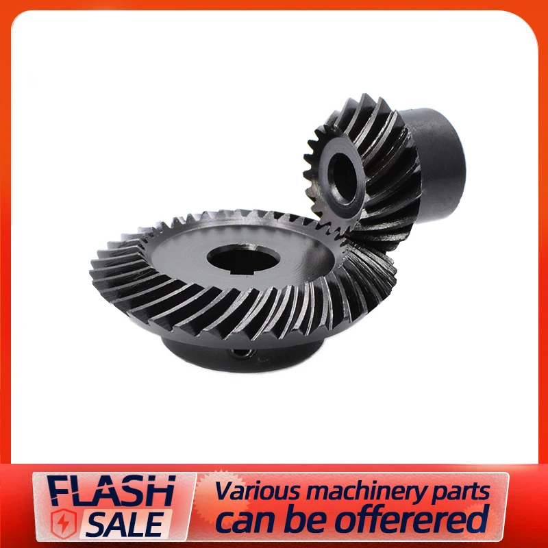 나선형 베벨 기어 1/1, 5/2 모듈러스, 톱니 20 개, 1M20T, 1.5M20T, 2M20T, 2 개, 4 개|기어 ...