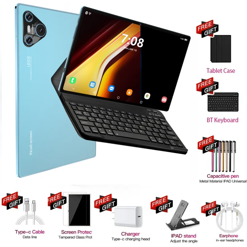 Tableta Pro 16 de 11 pulgadas, versión global, Android 13, 16 GB + 1 TB, Snapdragon 870, 5G ...