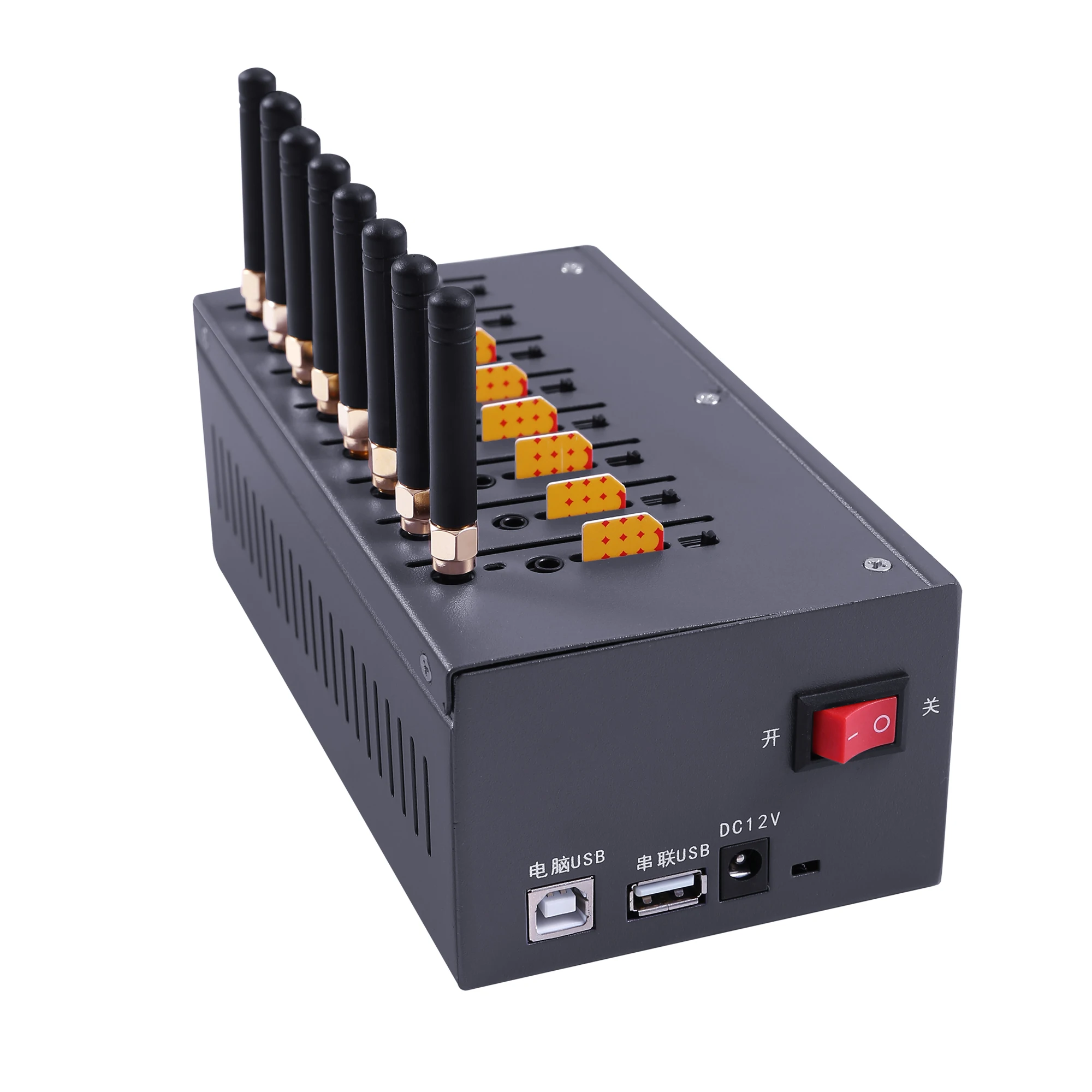 High Quality 4g Gsm Modem Sending Bulk Sms Gsm 8 Port Sms Blaster ...