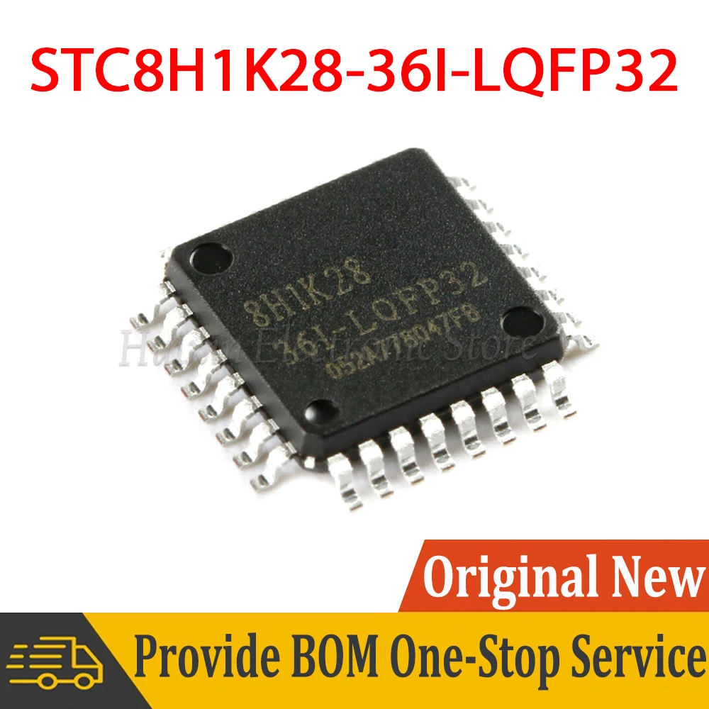 STC8H1K28-STC8H1K28-36I-LQFP32-8051-Single-Chip-IC-Microcontroller ...
