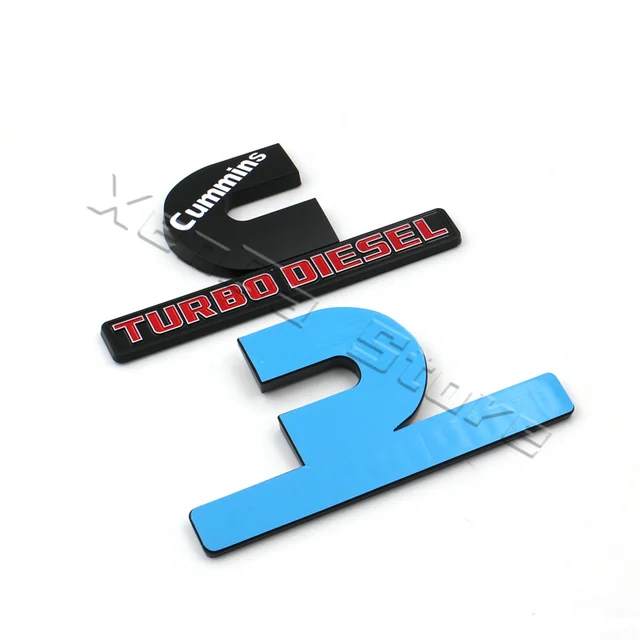 Cummins Turbo Diesel Emblem