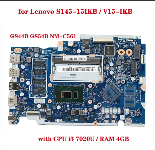GS44B GS54B NM-C561 motherboard for Lenovo S145-15IKB V15-IKB S145 ...