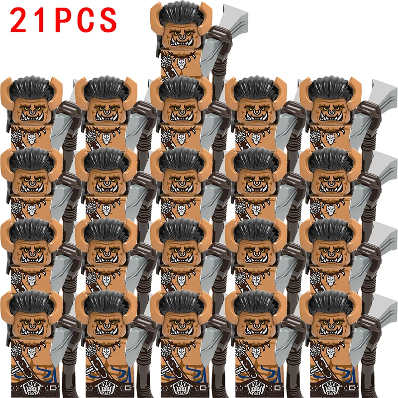 Building the Ultimate MOC Medieval Orcs Dwarf Figures Fortress: A ...