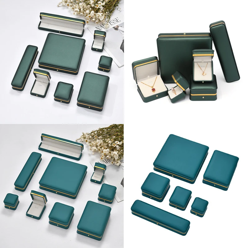 1pc-Luxury-PU-Leather-Jewelry-Packing-Box-Ring-Earrings-Necklace ...