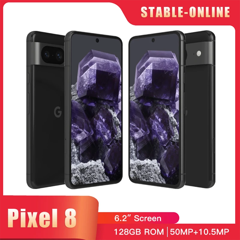 Google-Pixel-8-Pixel8-5G-6-2-OLED-8GB-RAM-128-256GB-ROM-NFC-Google ...