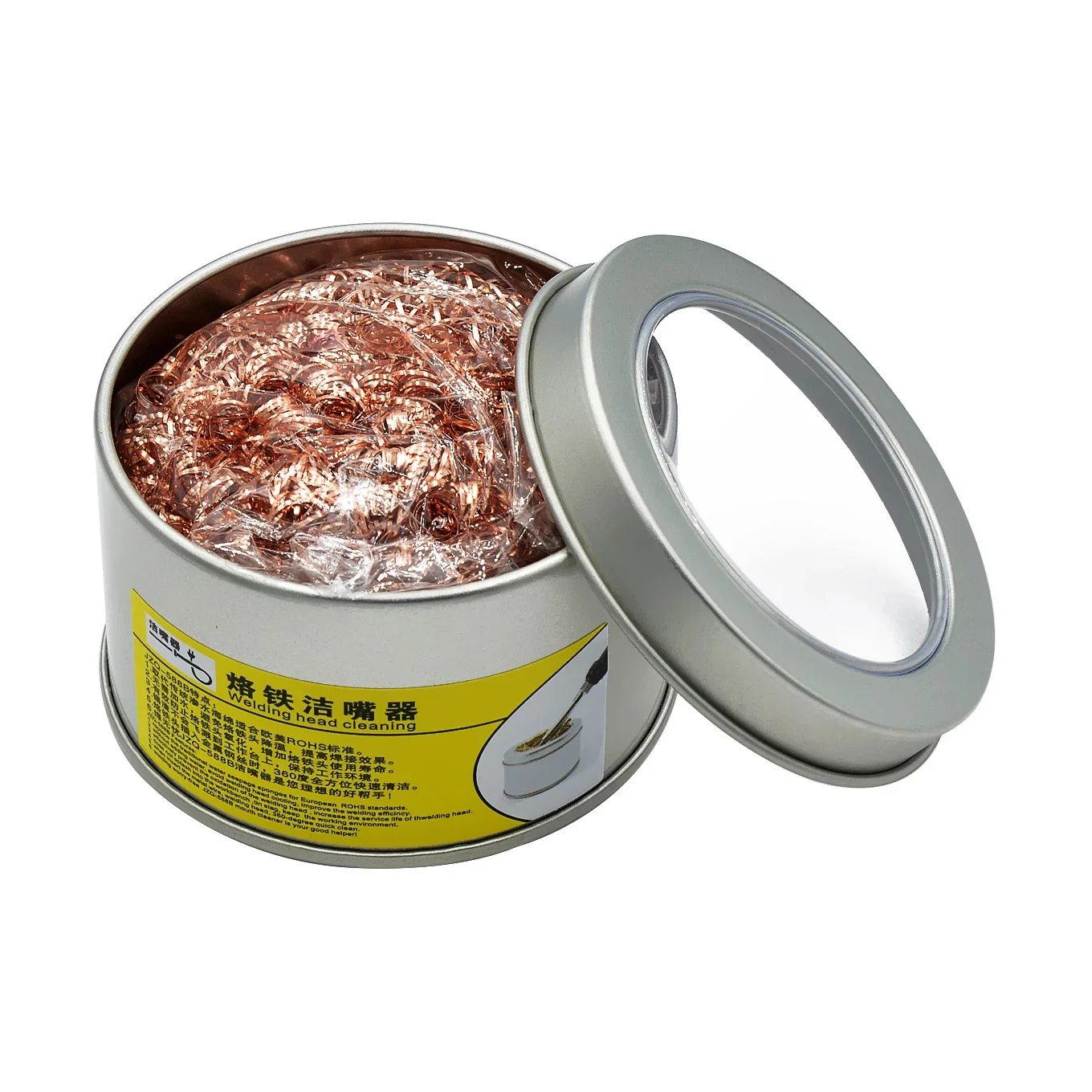 Cleaning Ball Desoldering Soldering Iron Mesh Filter Cleaning Nozzle ...