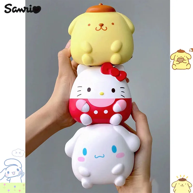 Kawaii Sanrio Hello Kitty Squeeze Toys Anime Cinnamoroll Pom Pompurin ...