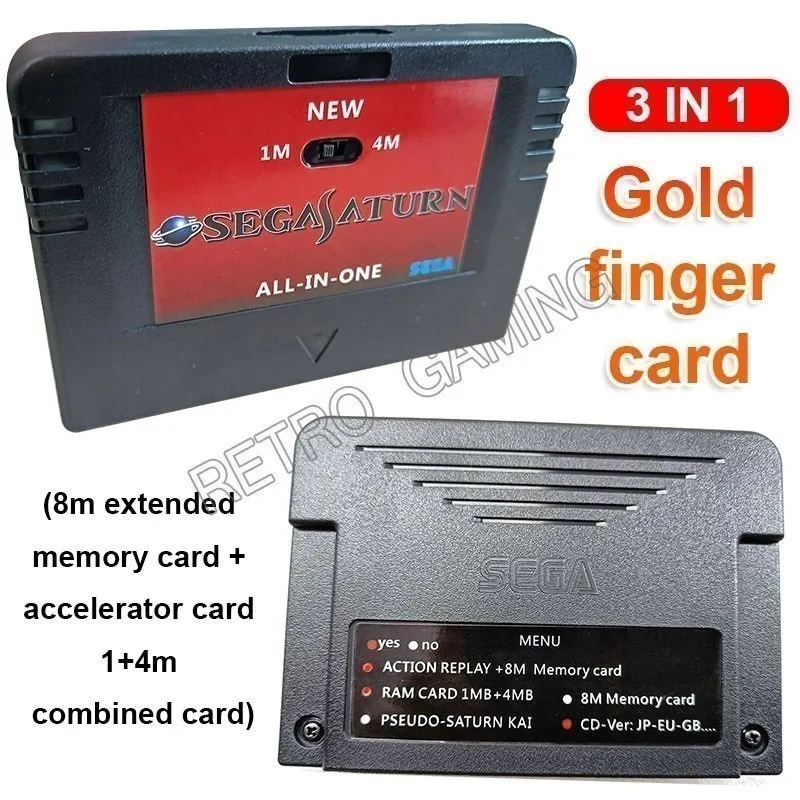 Sega Saturn Cartridge Games