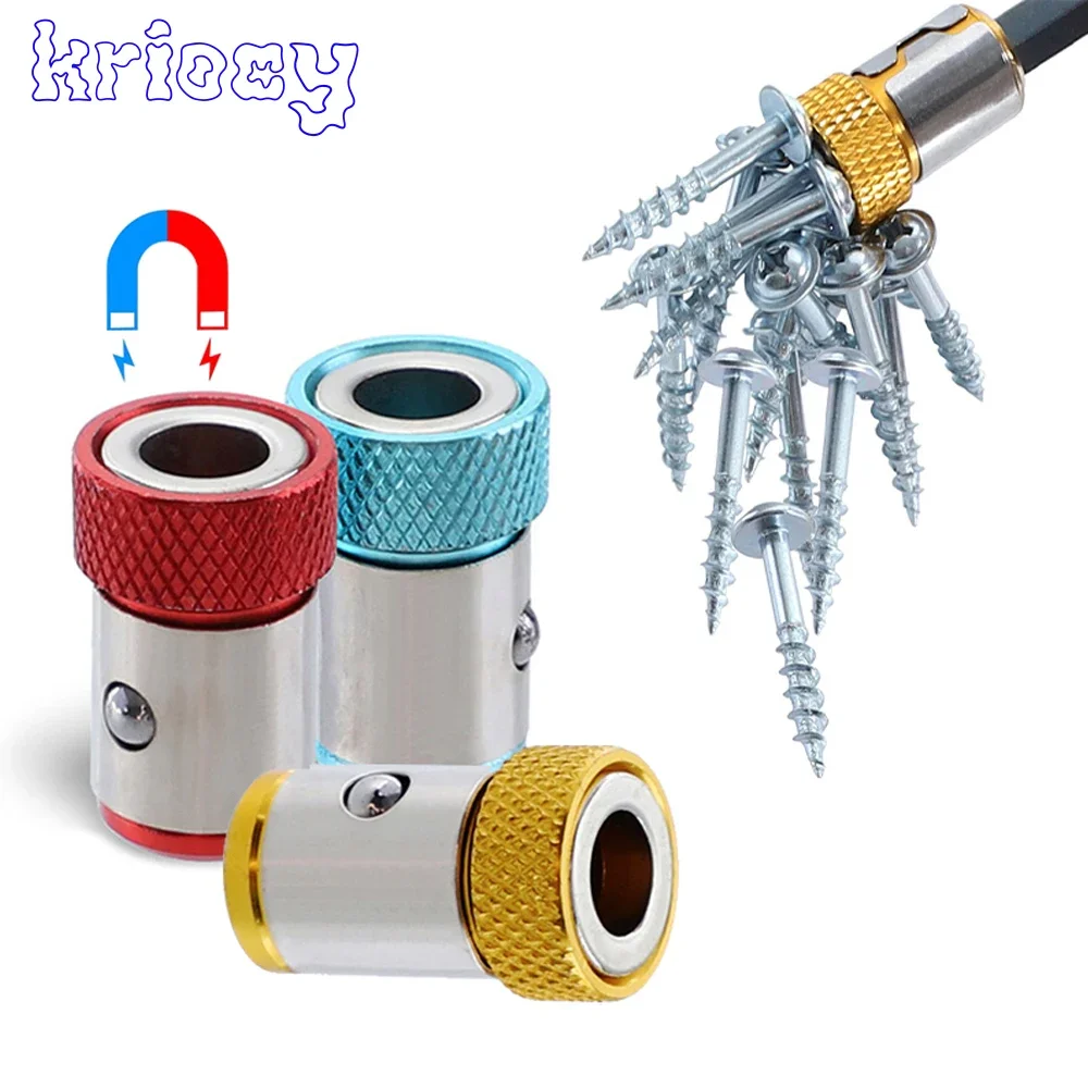 Magnetic-Bit-Holder-Alloy-Electric-Magnetic-Ring-Screwdriver-Bit-Head ...