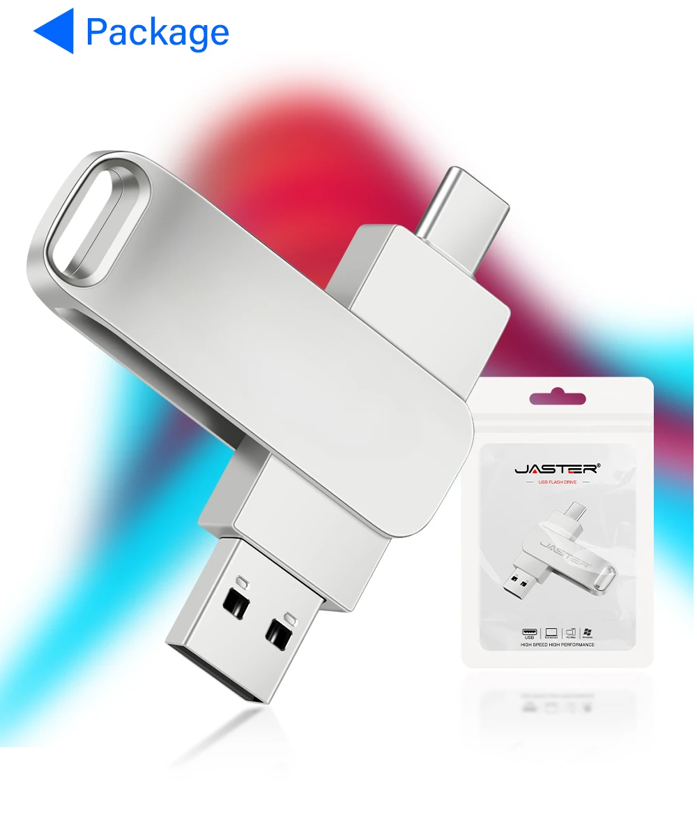 JASTER USB-накопитель TYPE-C металлический 128 ГБ | AliExpress
