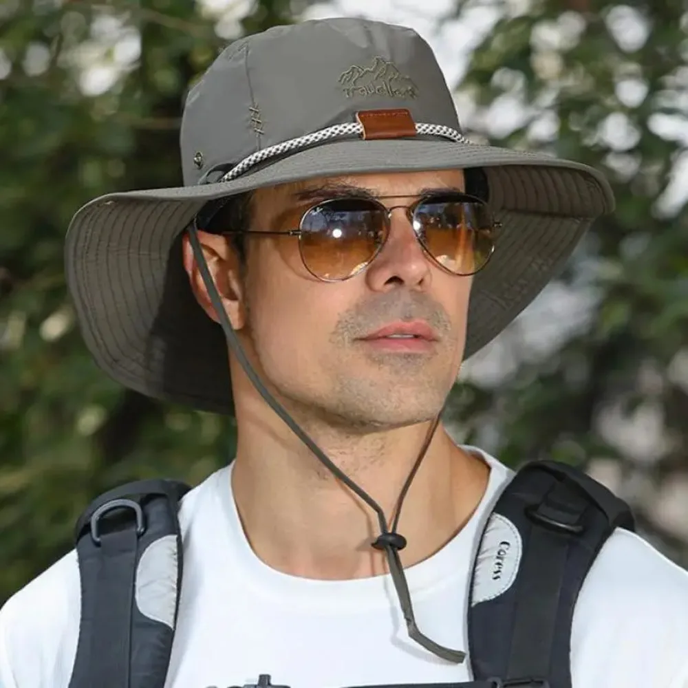 Sunscreen-Bucket-Hat-Outdoor-Waterproof-Windproof-Sun-Hat-Breathable ...