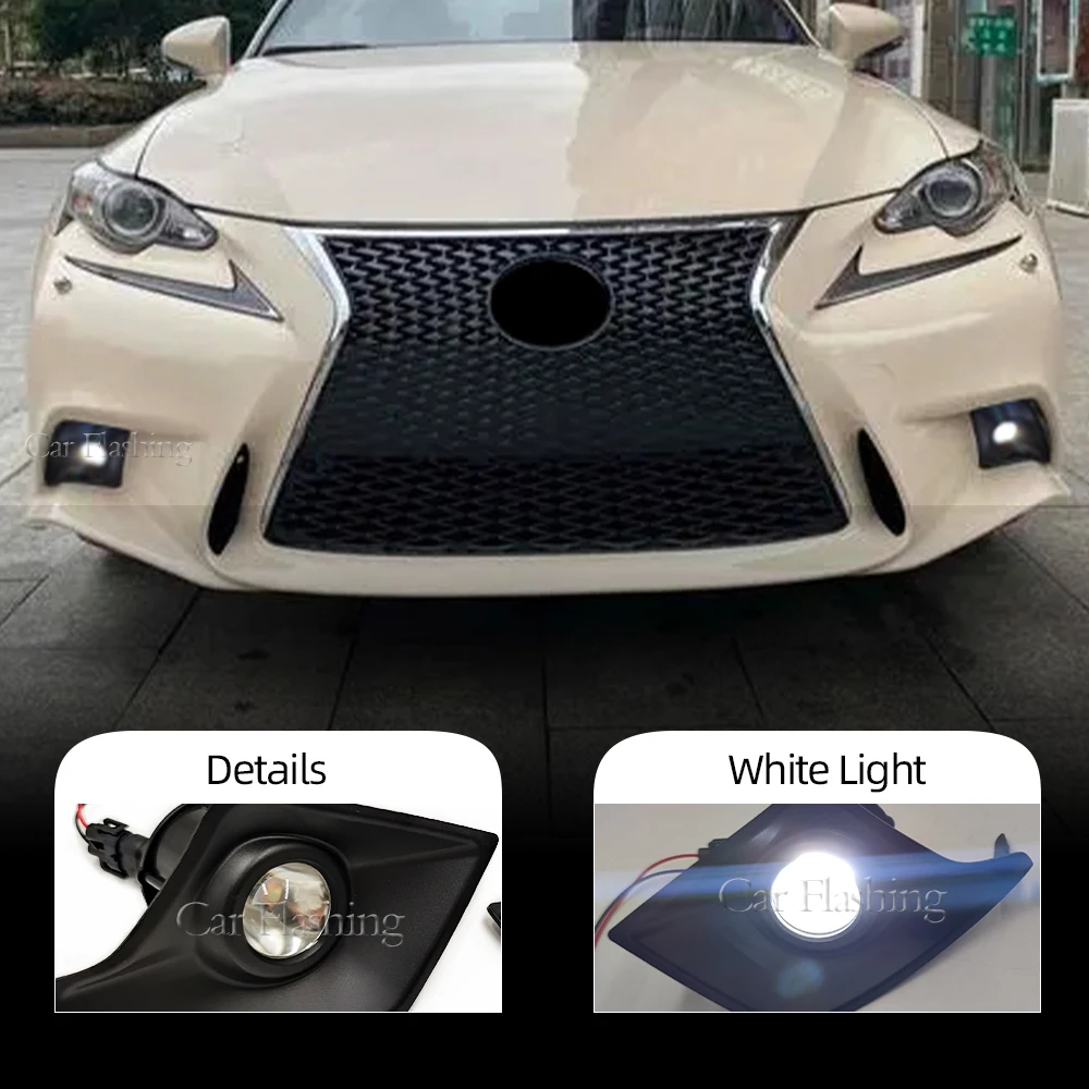 Car-LED-DRL-For-Lexus-IS200T-F-Sport-IS250-IS300-IS350-2014-2015-2016 ...