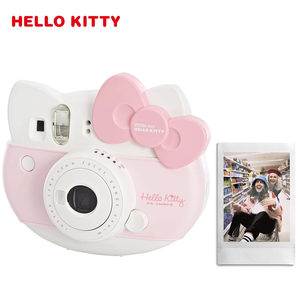 Kawaii Hello Kittys Cartoon Camera Anime Kt Cat Mini Digital Camera ...